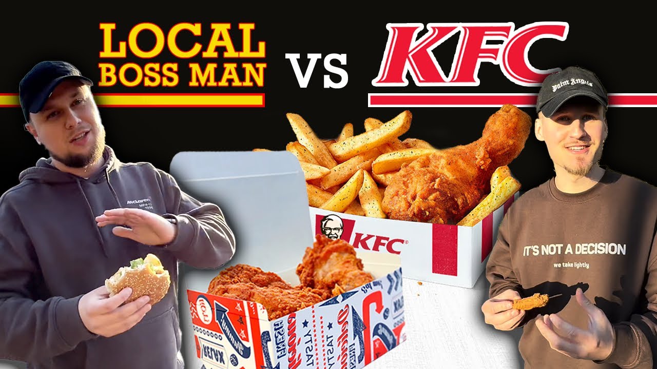 Can Local Bossman Chicken Shop Defeat KFC? - YouTube