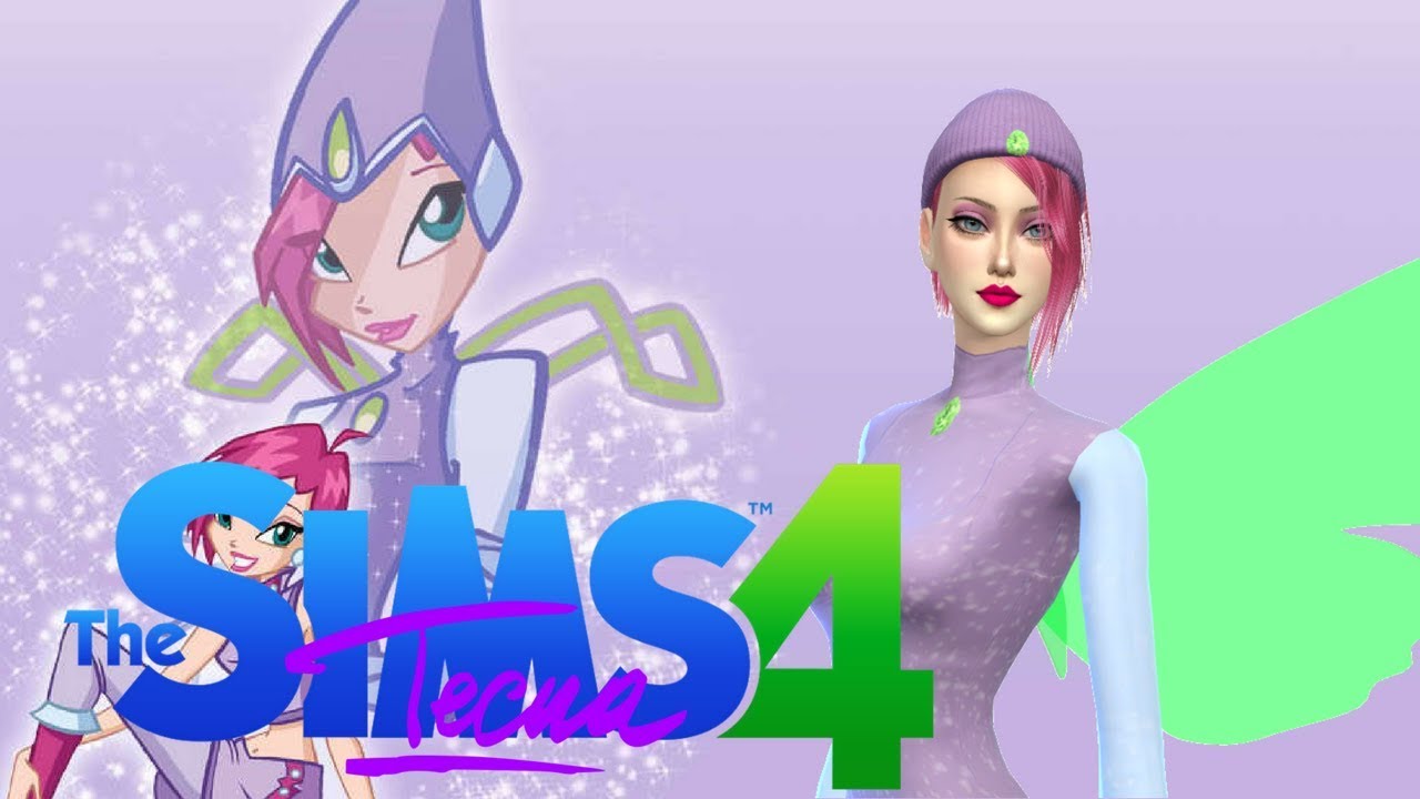 Winx Club Tecna The Sims 4 CAS + Download - YouTube