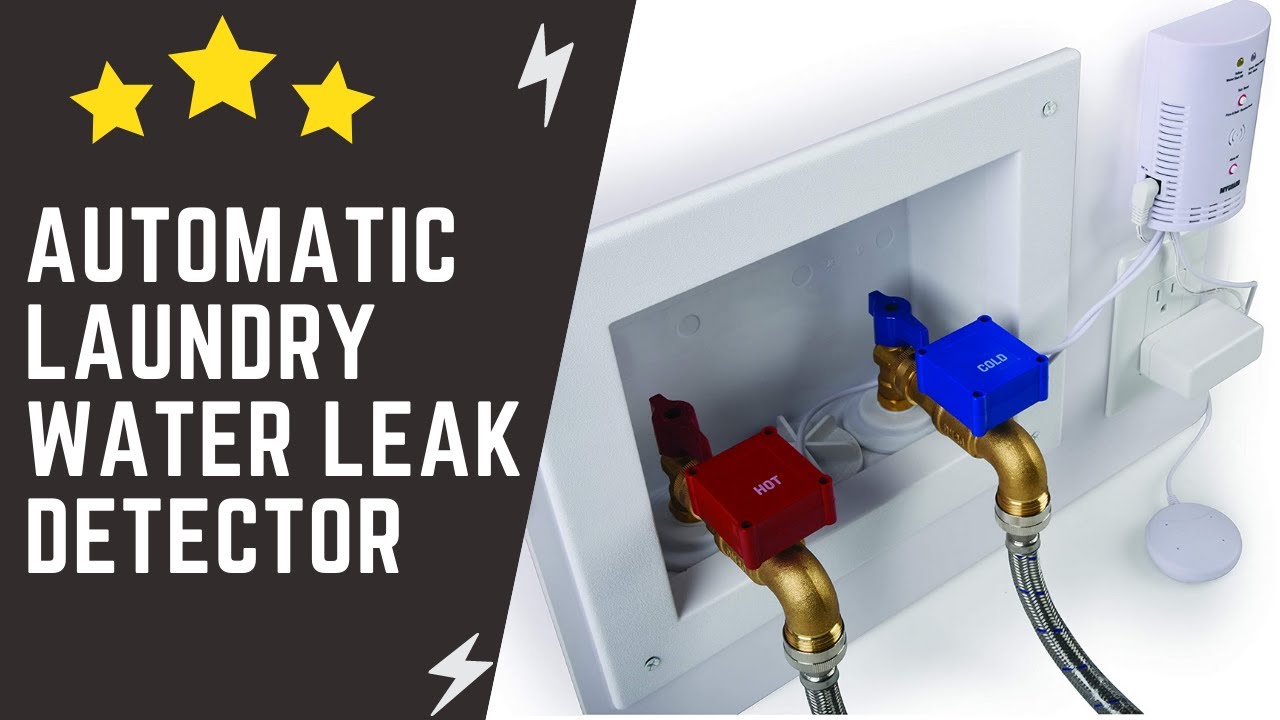 Automatic Laundry Water Leak Detector & Shut-Off System - New and ...
