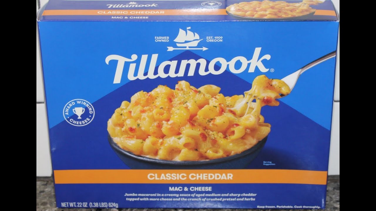Tillamook Classic Cheddar Mac & Cheese Review - YouTube