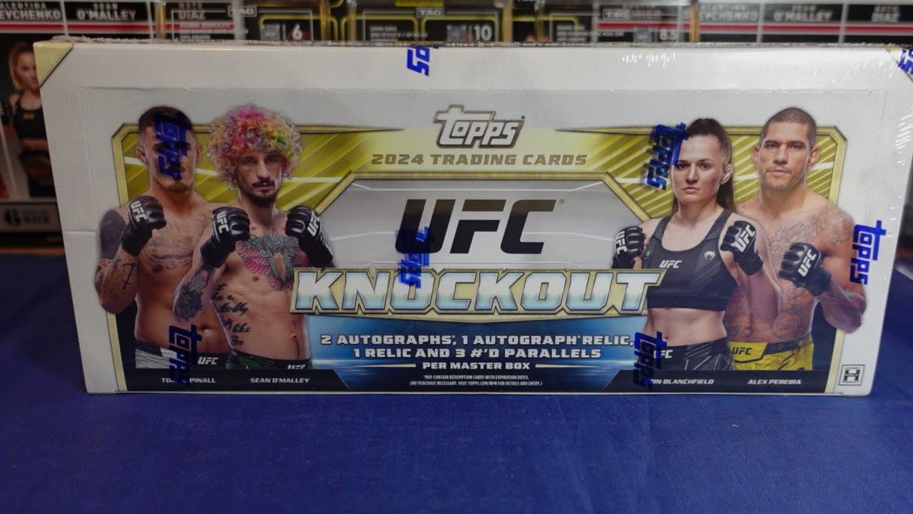Topps UFC Knockout Box #6 - Trading up or Trading down? - YouTube
