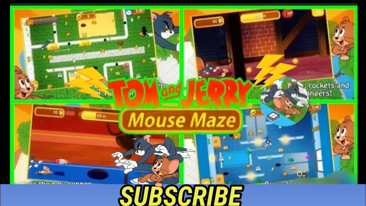 Tom and Jerry mouse maze game see this video - YouTube