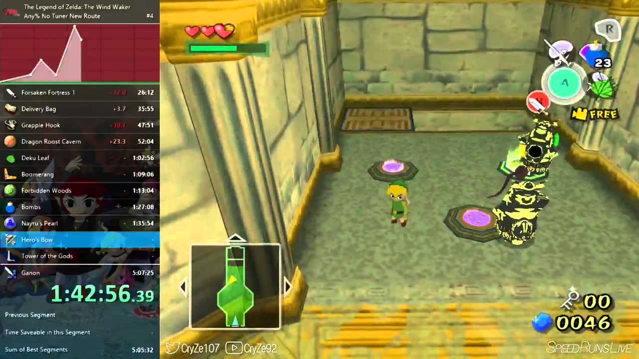 Wind Waker - Rat just casually moving my statues away - YouTube
