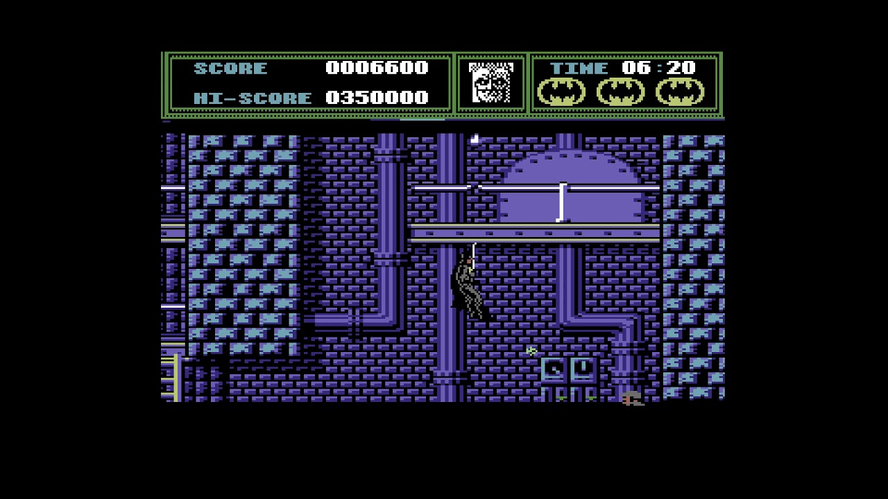 Batman: The Movie C64 game 1989 - YouTube