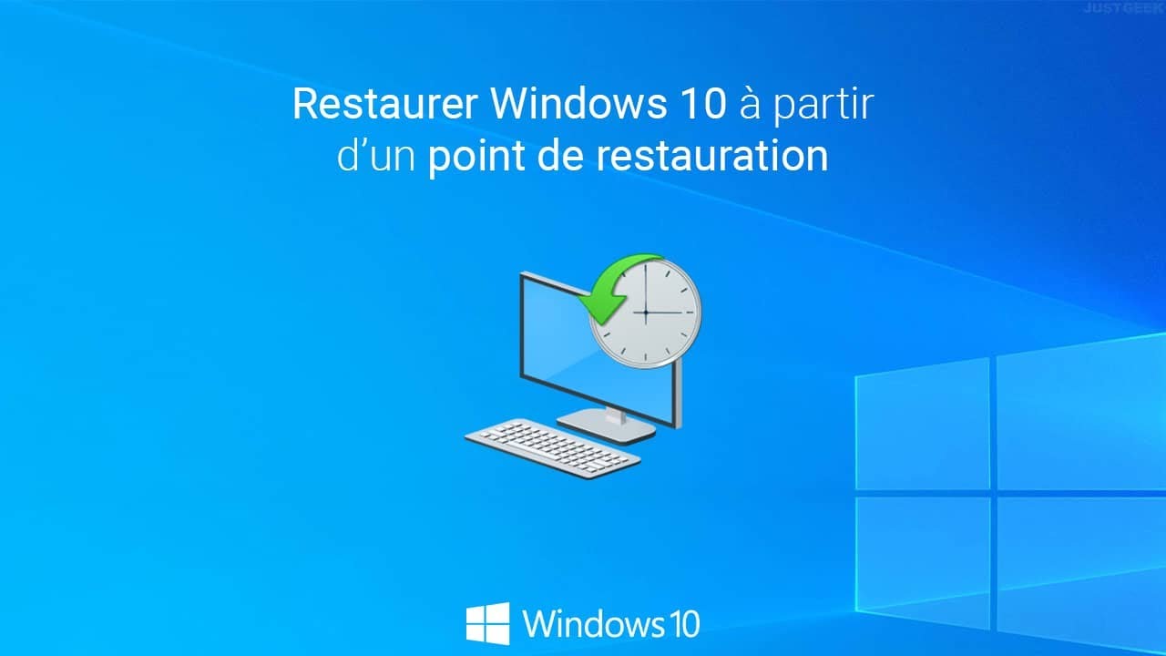 Restaurer Windows avec un point de restauration - YouTube