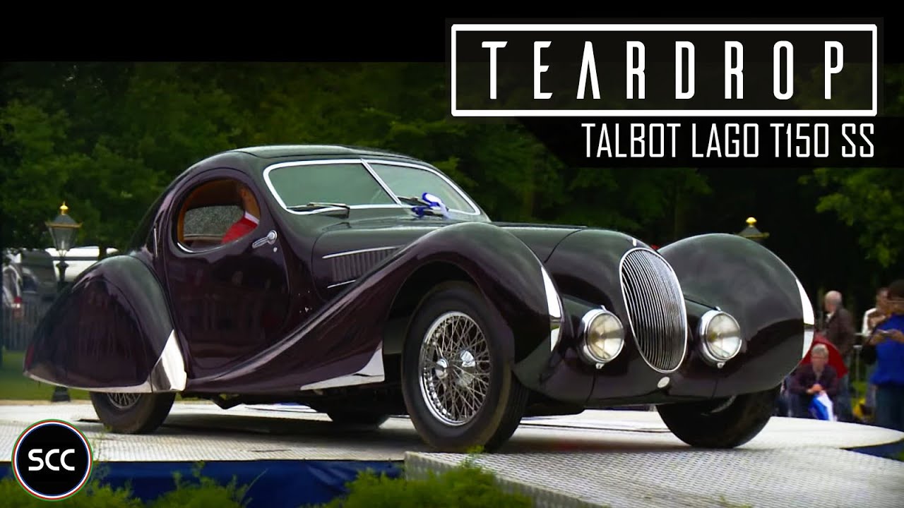 TALBOT LAGO T150 SS Teardrop Coupé 1937 Figoni & Falaschi - Best of ...