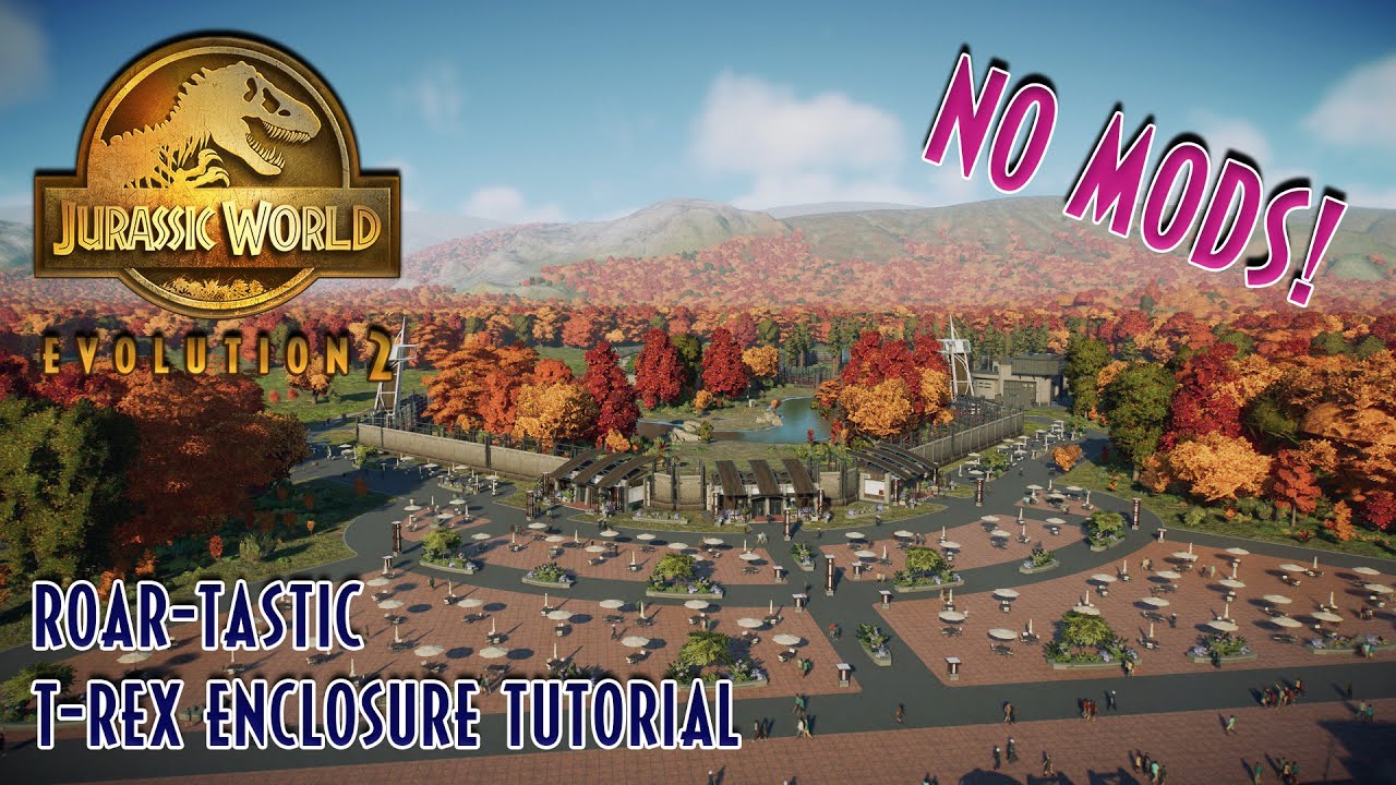 Roar-tastic T-Rex Enclosure Tutorial | Tutorial World: Ep. 1 - YouTube
