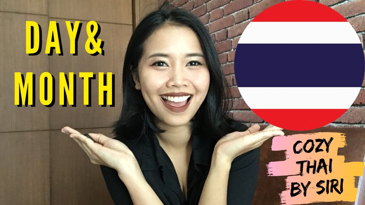 [Learn Thai] Day & Month in Thai - YouTube