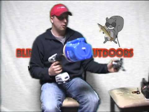 A quick and easy way to unspool any fishing reel - YouTube