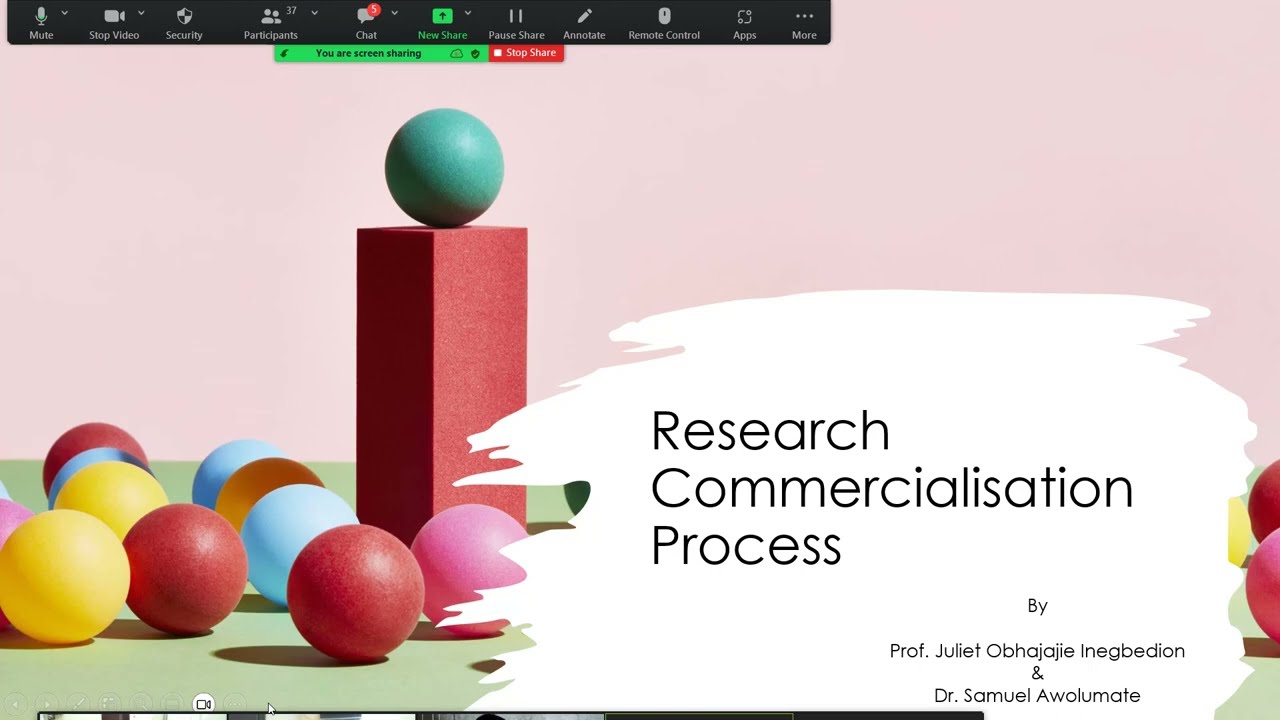 Seminar on Research Commercialisation Process - YouTube