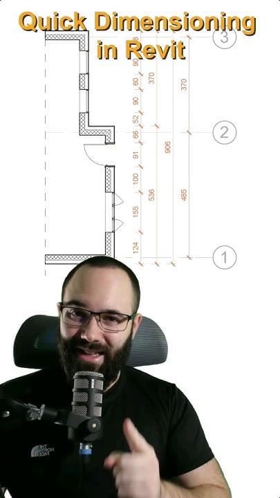 Dimensions in #revit tutorial - YouTube