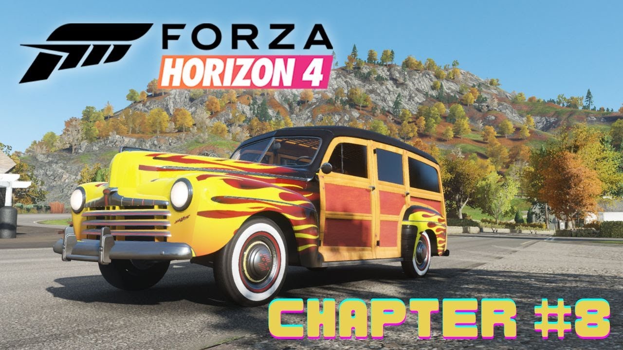 Forza Horizon 4 - Parte #8 - HOT ROD - DELUXE FORD WOODY ...CABUILOS ...