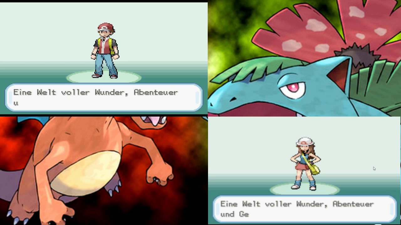 Feuerrot Pokedex , Übersicht der Listen der erhältlichen Pokémon – AFRI