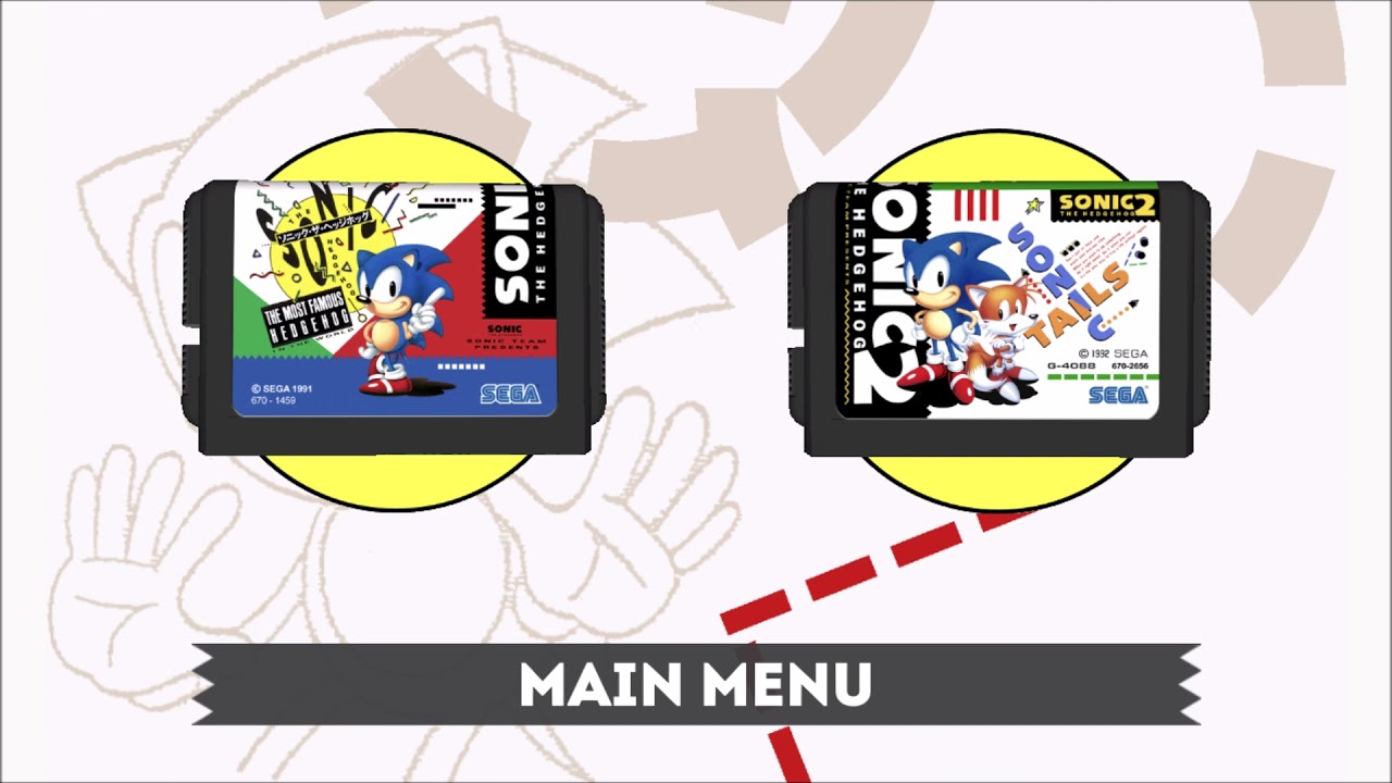 Main Menu - Sonic The Hedgehog 1 & 2 Remastered - YouTube