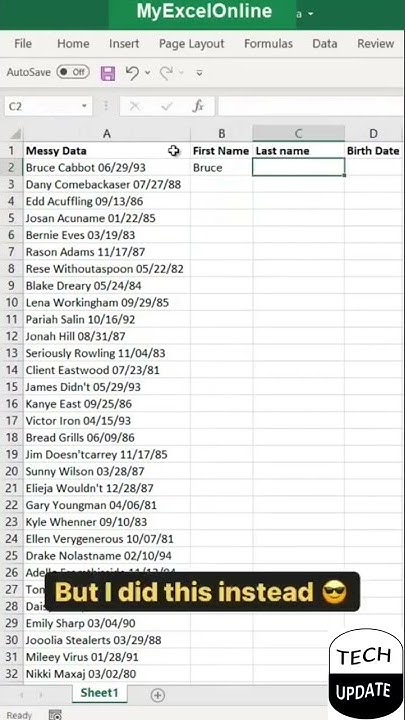 Microsoft Excel Tricks & Tips - YouTube