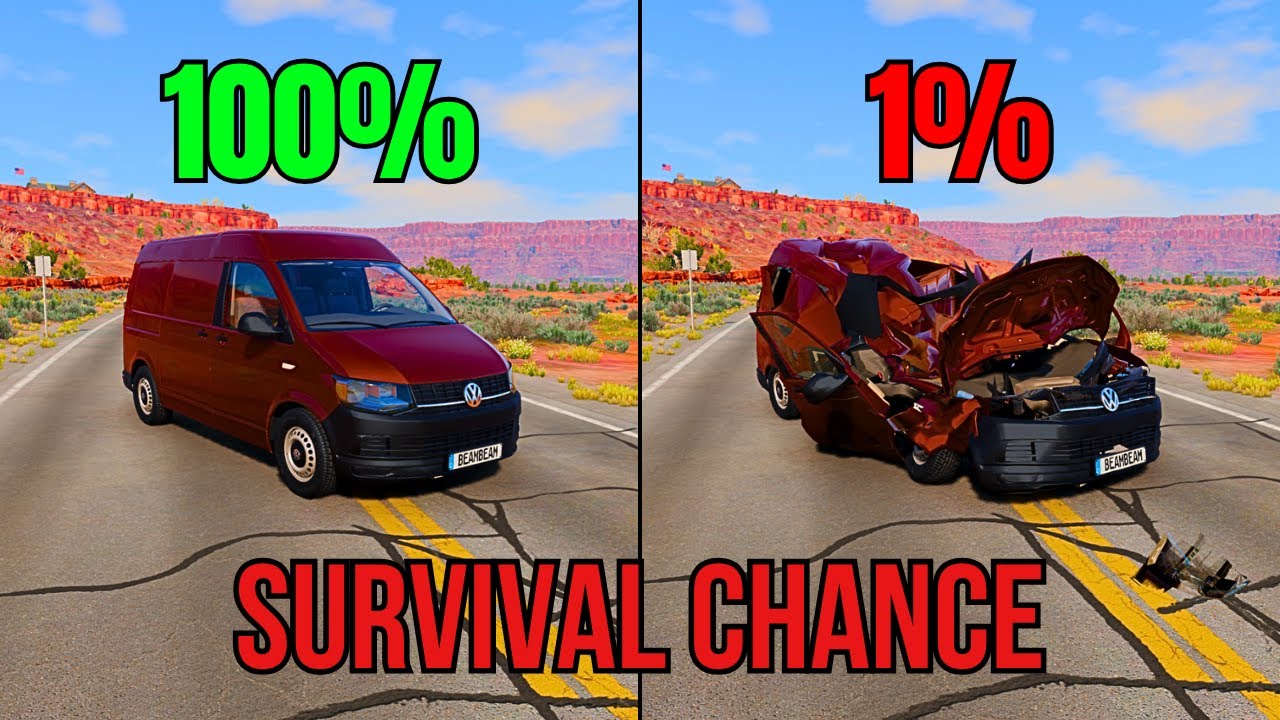 Can These Cars Survival the Craziest Crashes? #4 | BeamNG.Drive - YouTube