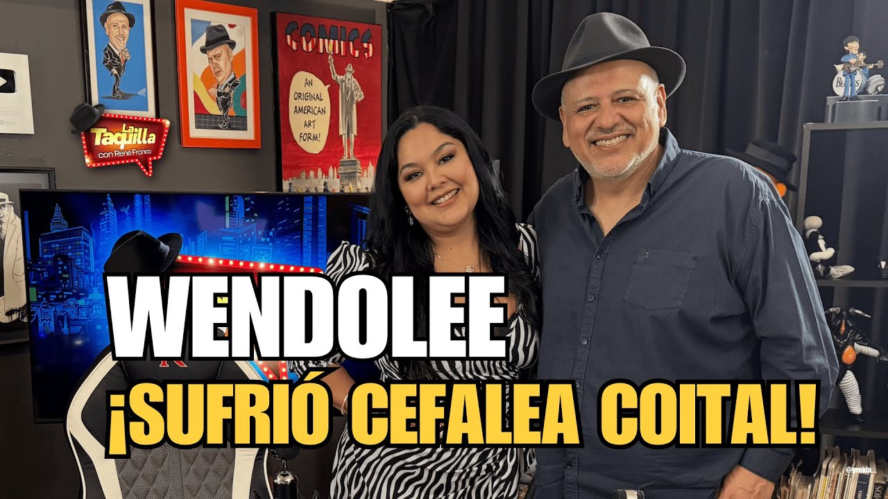 Wendolee sufrió cefalea coital. | La Taquilla | Rene Franco - YouTube