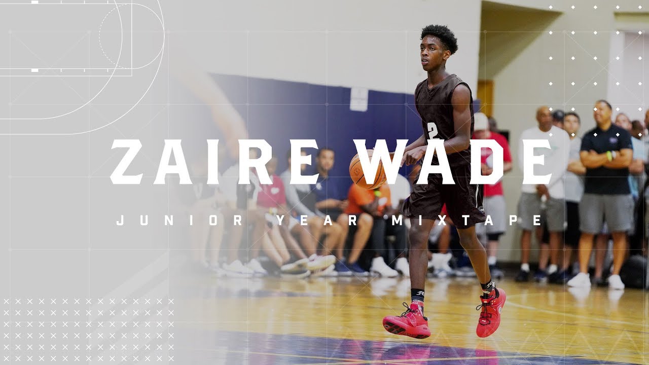 Zaire Wade's huge junior season ⚡ Official Junior Year Mixtape - YouTube