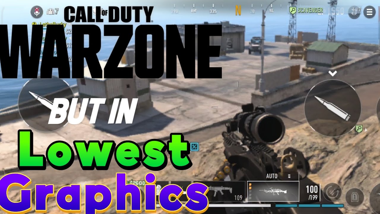 Call of Duty Warzone but in lowest graphics?? - YouTube