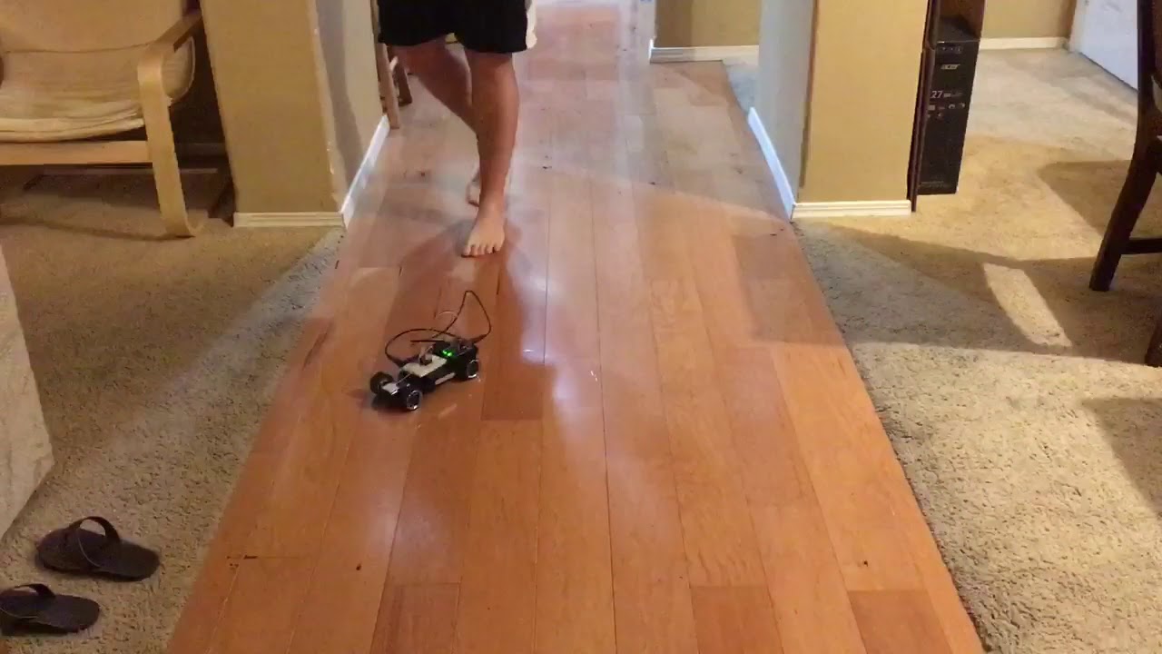 Arduino Car Test #1 - YouTube