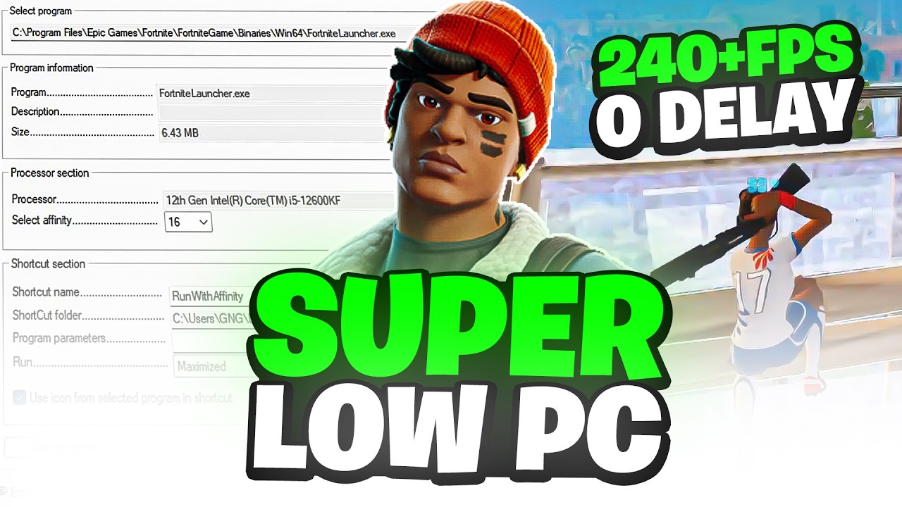 How I Got 240+ FPS in Fortnite on a SUPER LOW-END PC! 💻 (FIX FPS Drops ...
