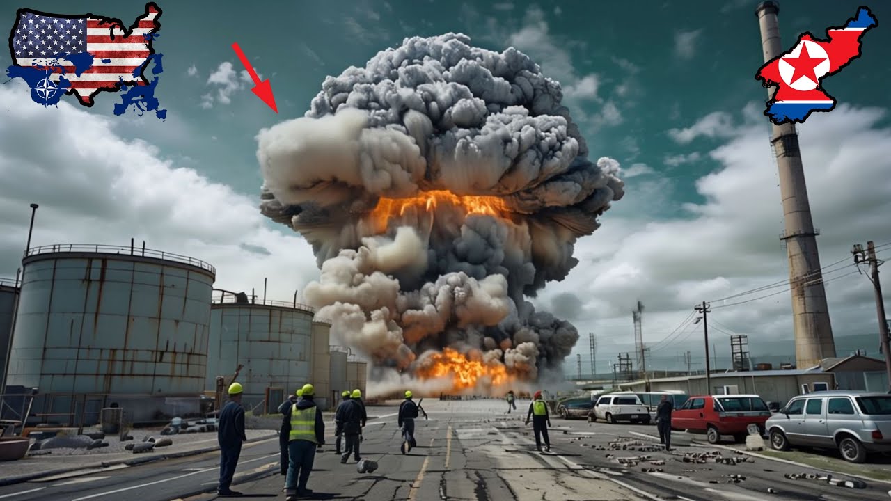 Kim Jong Un Angry! Nuclear Fuel Plant Destroyed by US Intercontinental ...