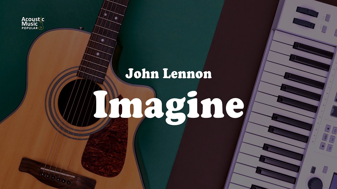 John Lennon - Imagine (Karaoke and Lyric) - YouTube