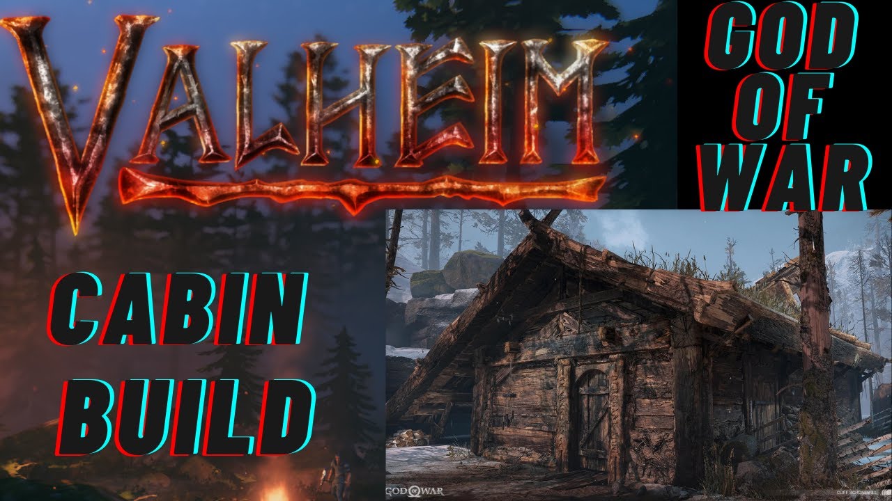 Kratos Cabin Inspired Home Build in Valheim | Starter Home | God of War ...