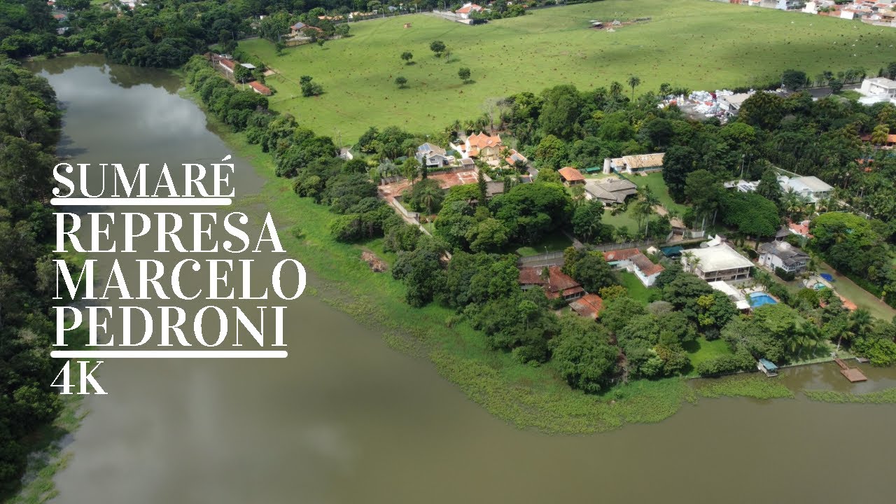 DRONE 4K REPRESA MARCELO PEDRONI SUMARE SP - YouTube