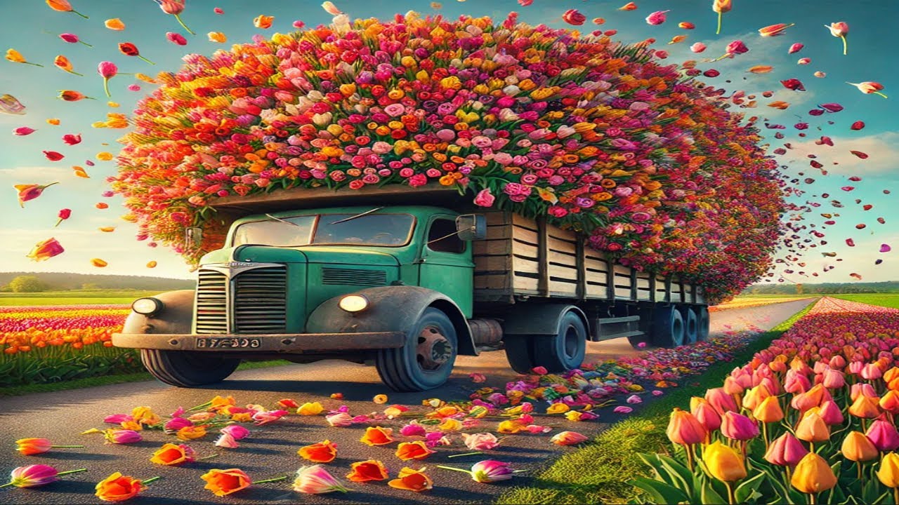 Tulip Harvesting with High Tech Machines An Inside Look at Efficiency ...