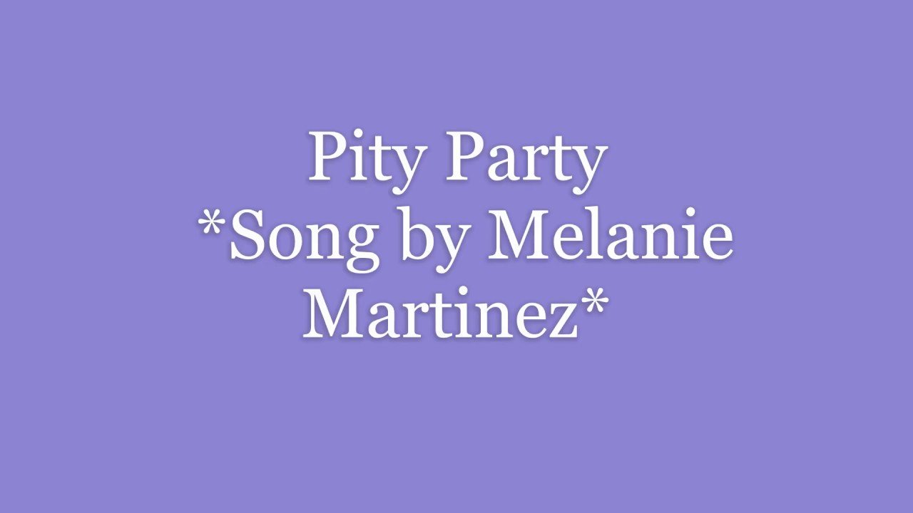 🎈🧨🎉🔪~~Pity Party song cover~~🎈🧨🎉🔪 - YouTube