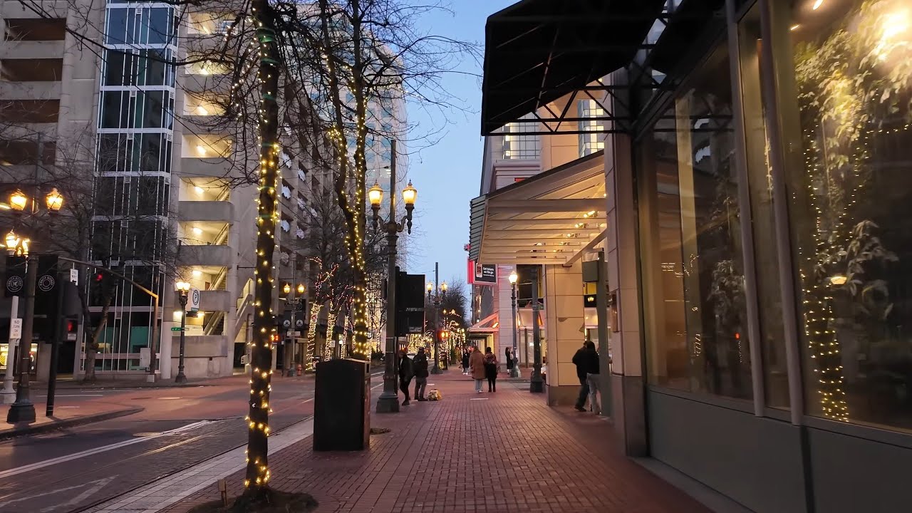 Walking Through Downtown Portland, Oregon | December 2024 - YouTube