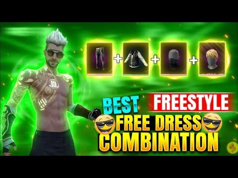 TOP 3 FREE DRESS COMBINATION IN FF ⚡⚡- FREE FIRE NO TOPUP DRESS ...