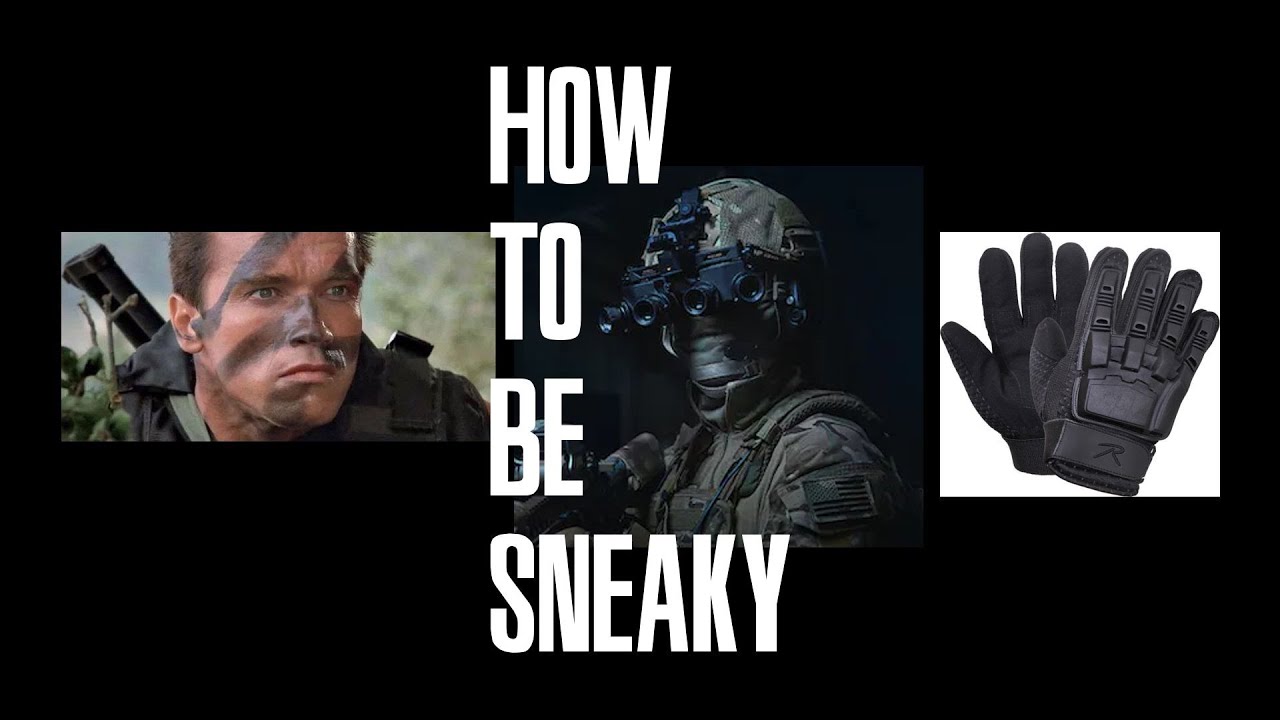 How To Be Sneaky - YouTube
