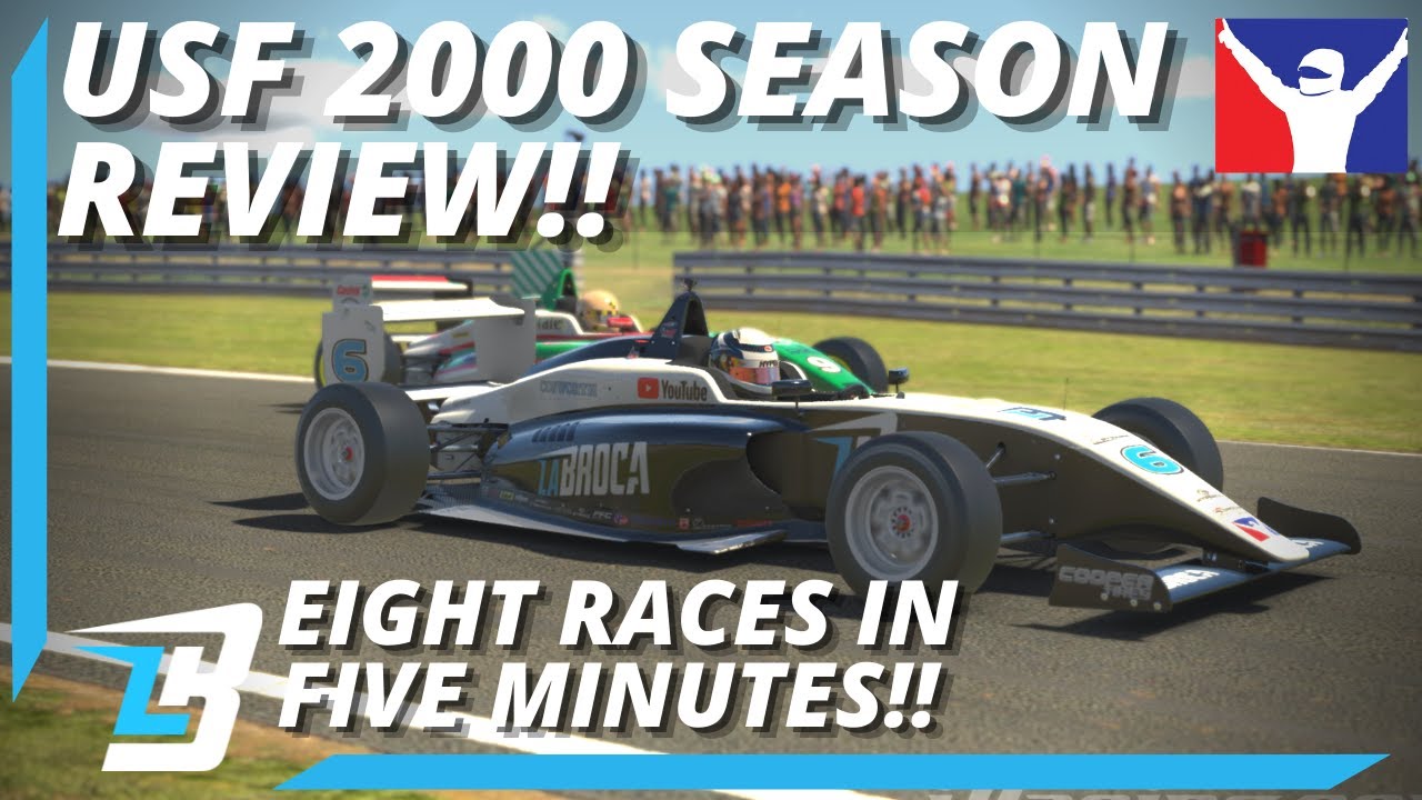 EIGHT RACES IN FIVE MINUTES!! | iRacing USF 2000 Championship Season ...