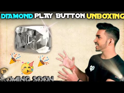 DIAMOND PLAY BUTTON UNBOXING II TECHNO GAMERZ DIAMOND PLAY BUTTON ...