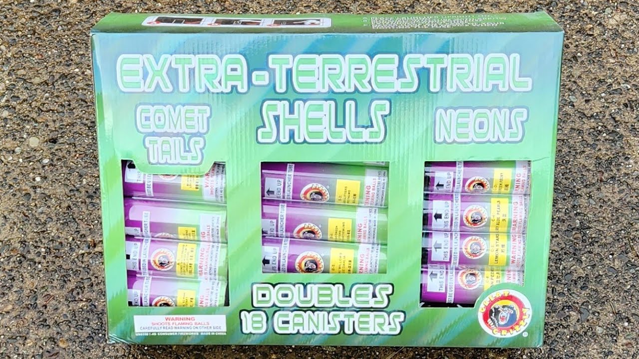 Extra Terrestrial Shell's by Great Grizzly Fireworks - YouTube