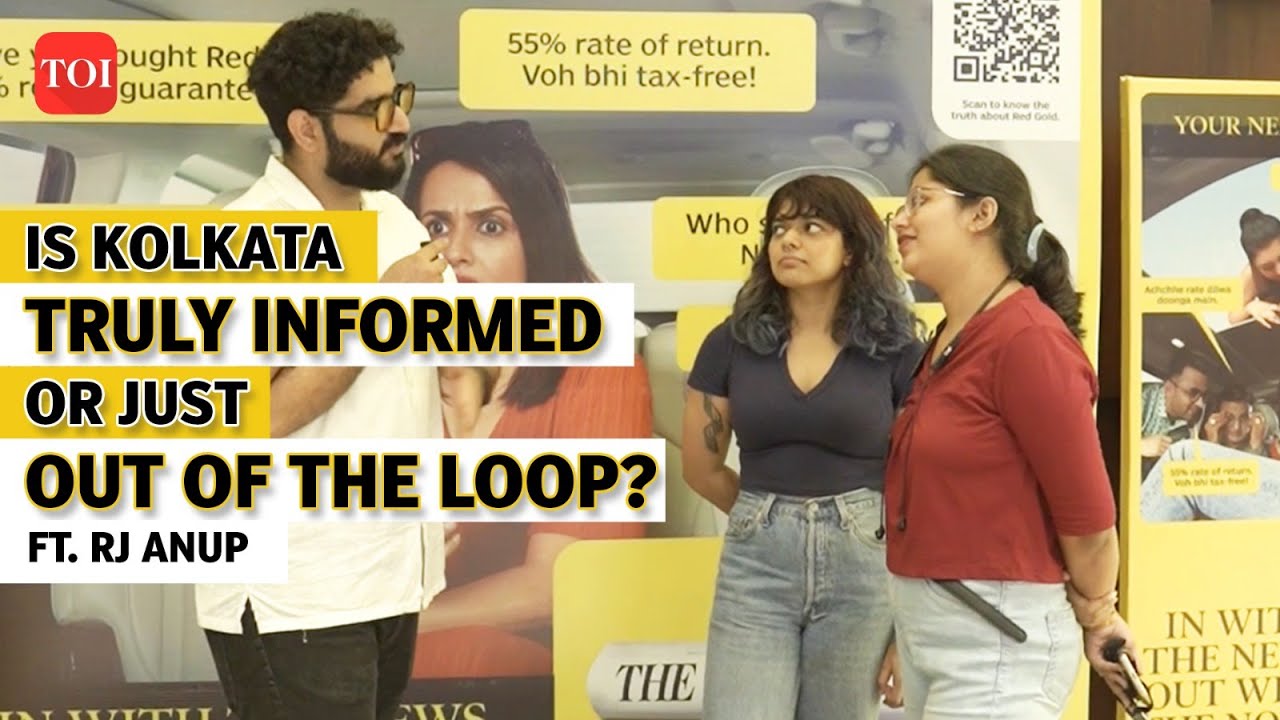 Is Kolkata Truly Informed Or Just Out Of The Loop? Ft. RJ Anup - YouTube