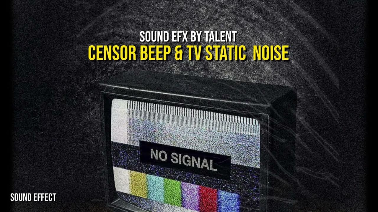 Censor Beep Sound Effect Youtube