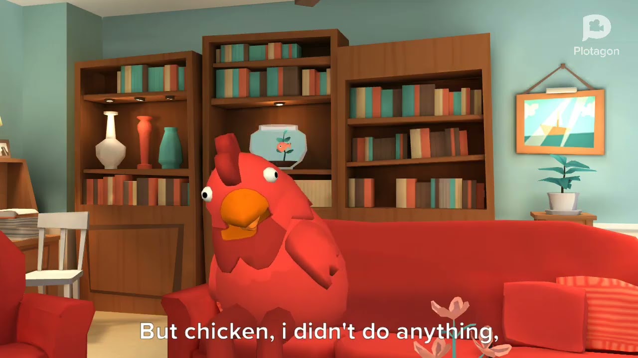 EVIL CHICKEN GETS GROUNDED FOR NOTHING BY NICE CHICKEN - YouTube