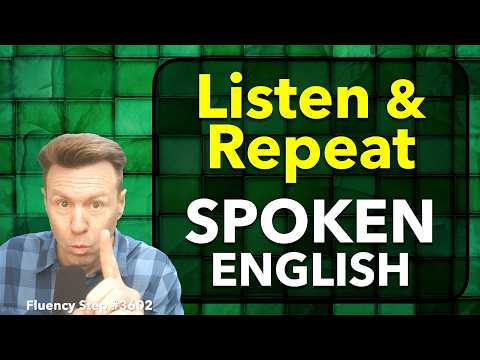 Listen and Repeat Spoken English Speaking Practice