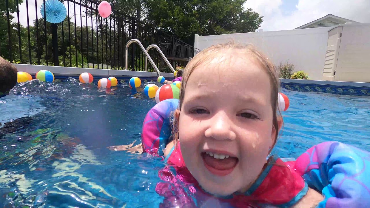 Pool party with GoPro hero 8 - YouTube