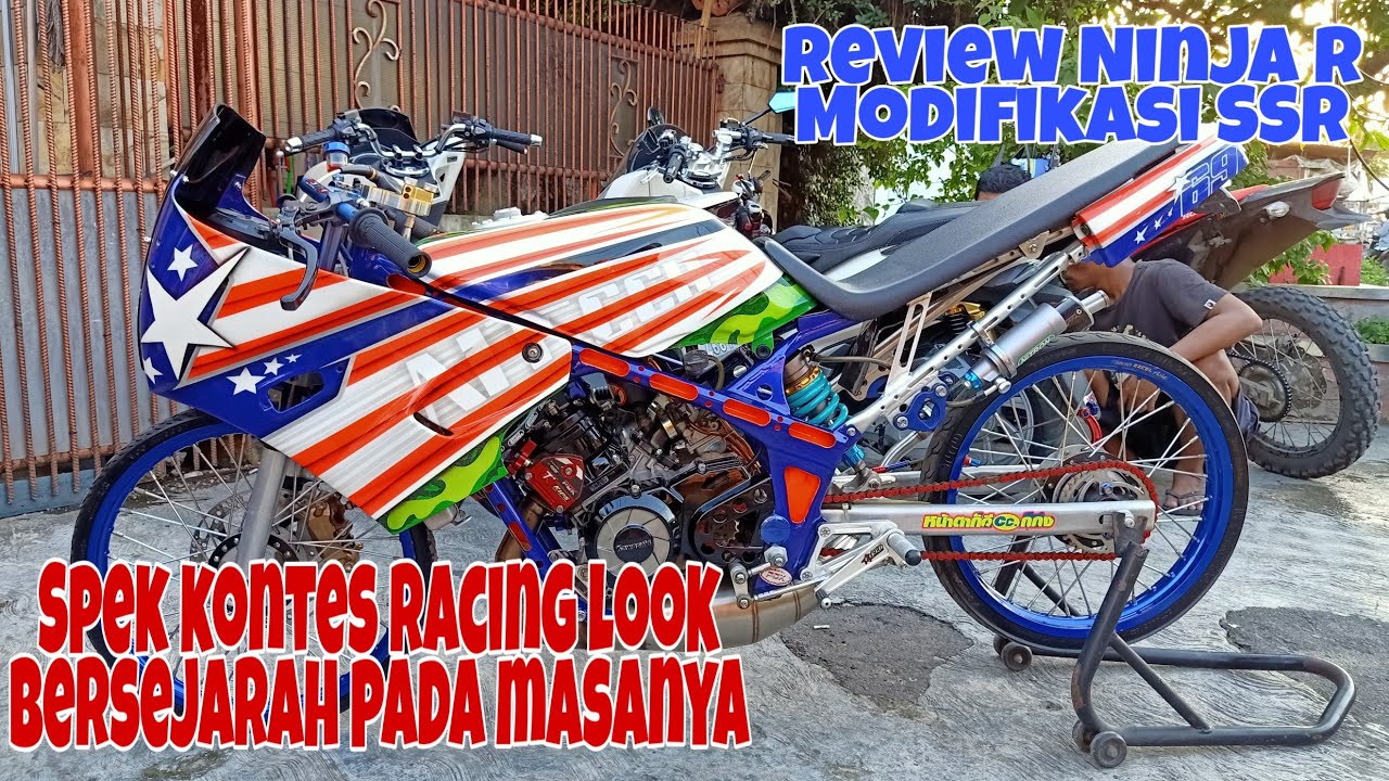 Review Ninja R Modifikasi SSR Racing Look Timpanik Speedshop | Nicky ...
