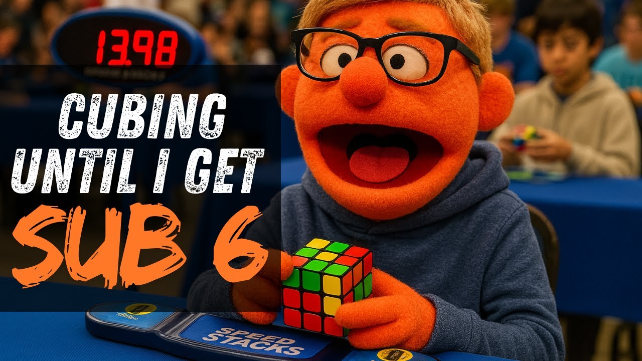 Cubing UNTIL I Get A SUB 6 Average - YouTube