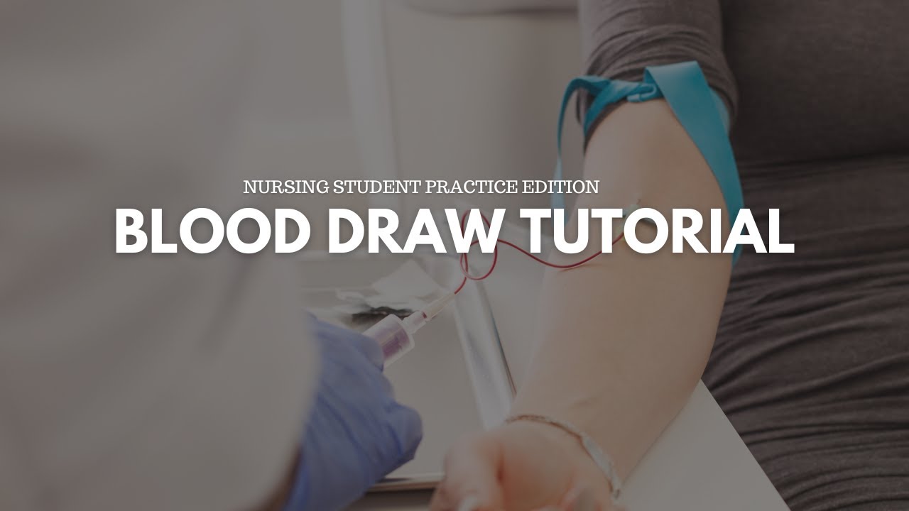 How to draw blood for nurses & nursing students/ Phlebotomy steps by step tutorial Nurse key ...