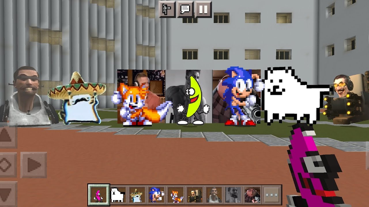 Custom Nextbots Gmod Part4 | MCPE Addon - YouTube