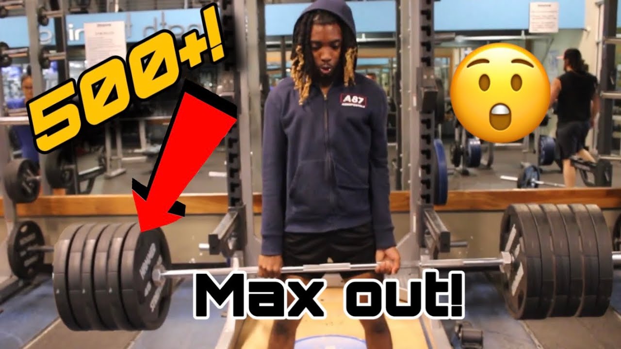 Maxing Out In The Gym Gets HEAVY! *Bench, Squat, Deadlift* - YouTube
