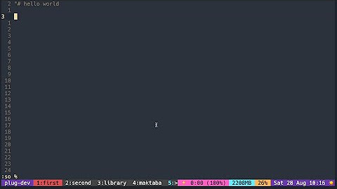 Vimscript Tutorial - YouTube