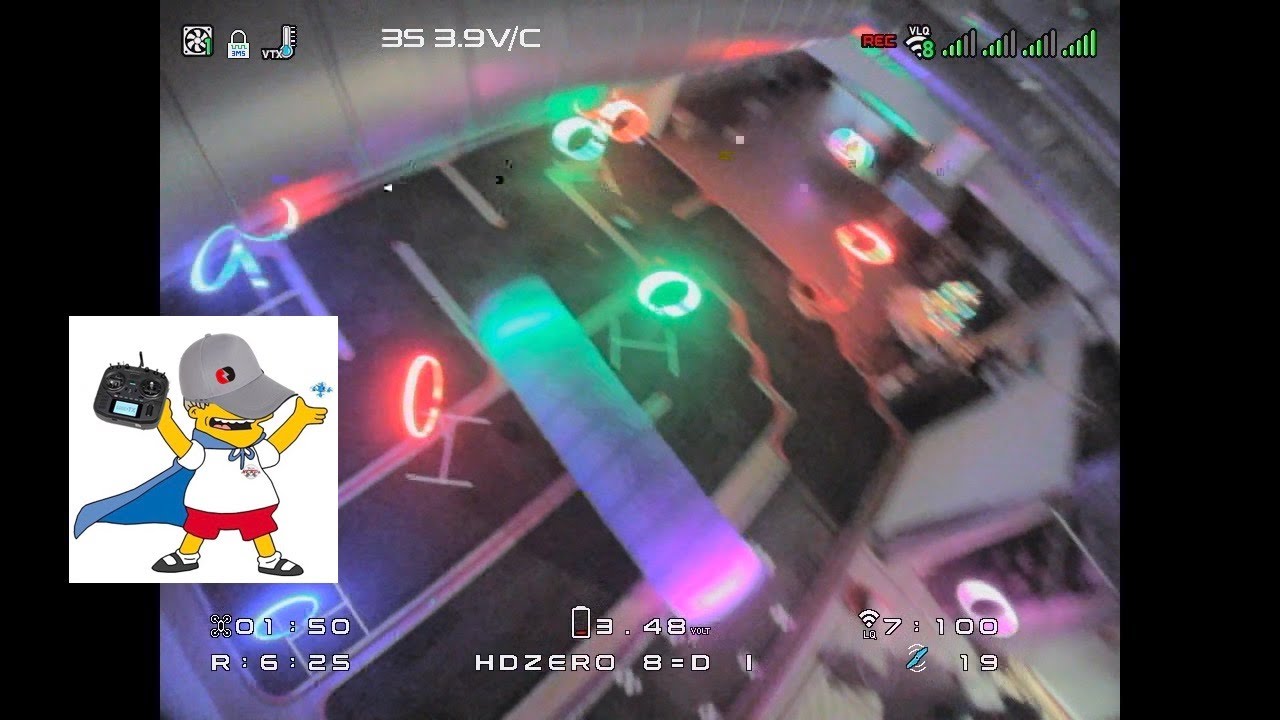 NH MINI Z Raceway Winter Opener! #hdzero #happymodel #webleedfpv - YouTube