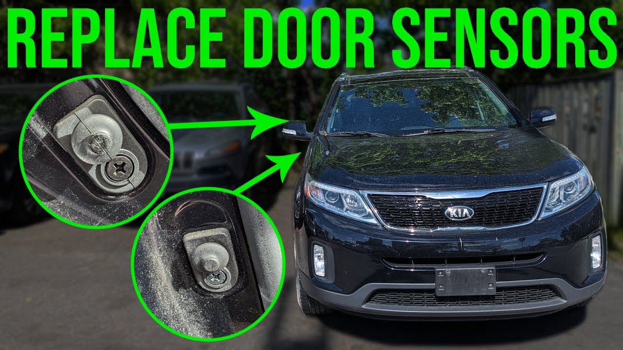 How to Replace Door Sensor - Kia Sorento (2011-2015) - YouTube